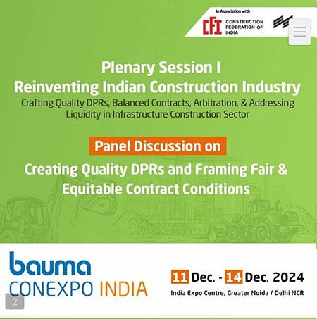 Construction Federation of India -CFI (cfiindia.com) I Upcoming CFI Events